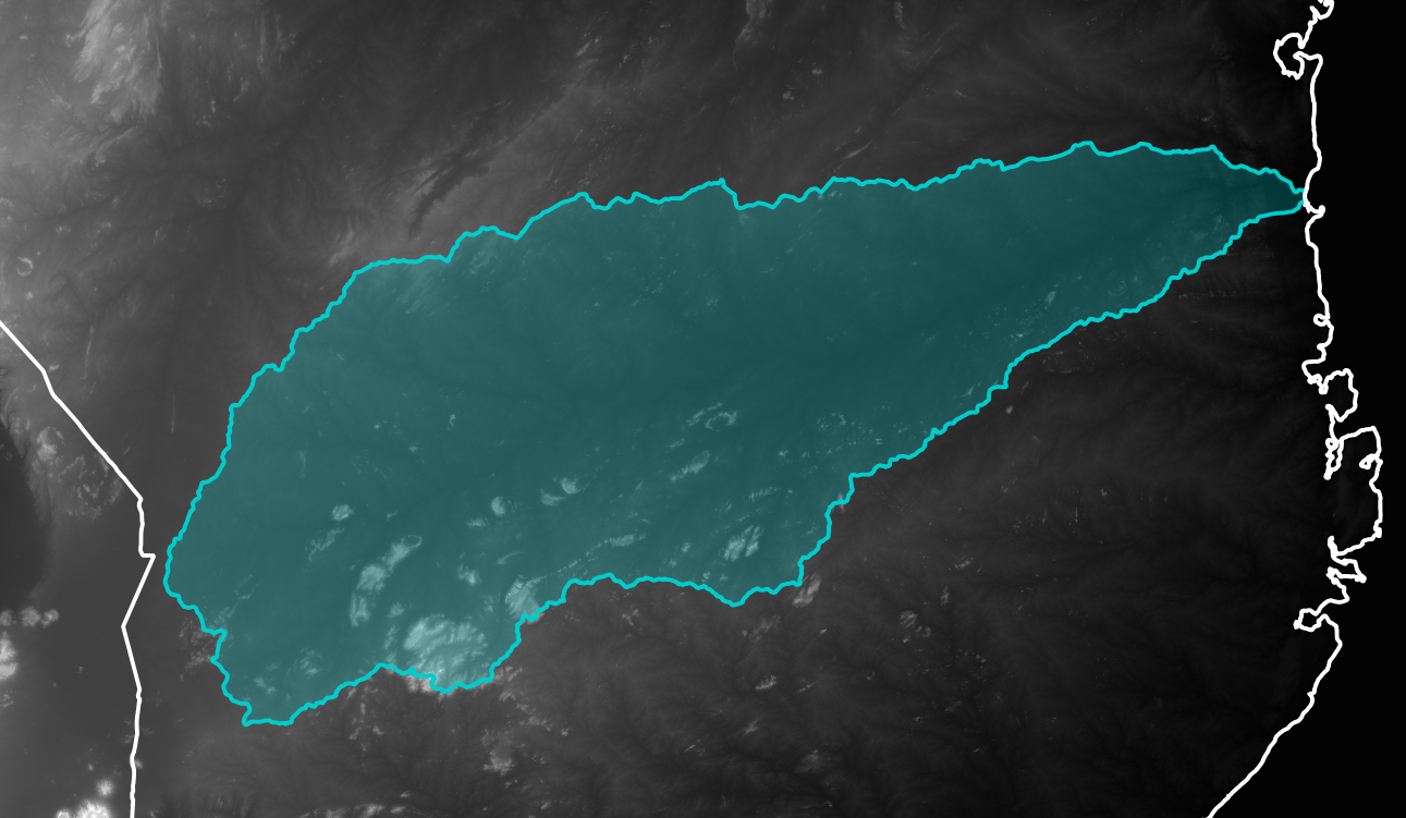 Sub-basin delimitation process using QGIS | iCarto